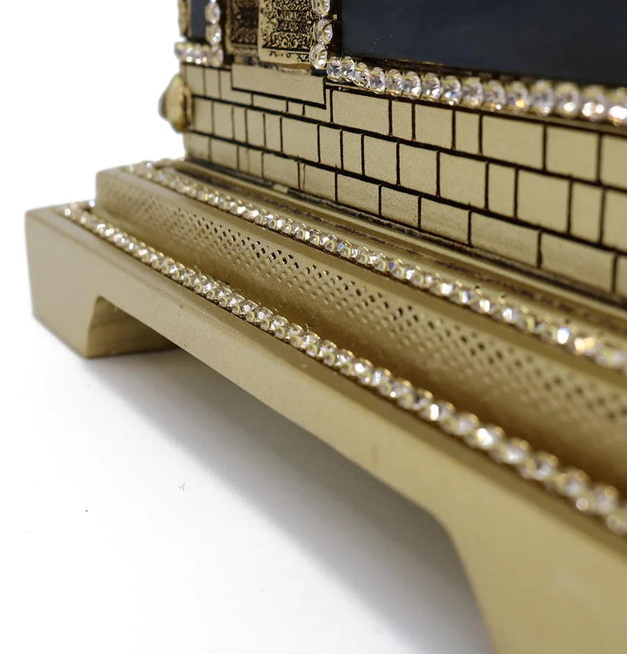 Islamic Table Decor Kaba Replica S1650 Medium - Gold – Islamic Gifts USA