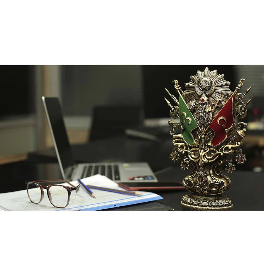 Ottoman Coat of Arms | Bronze 340-4S – Islamic Gifts USA